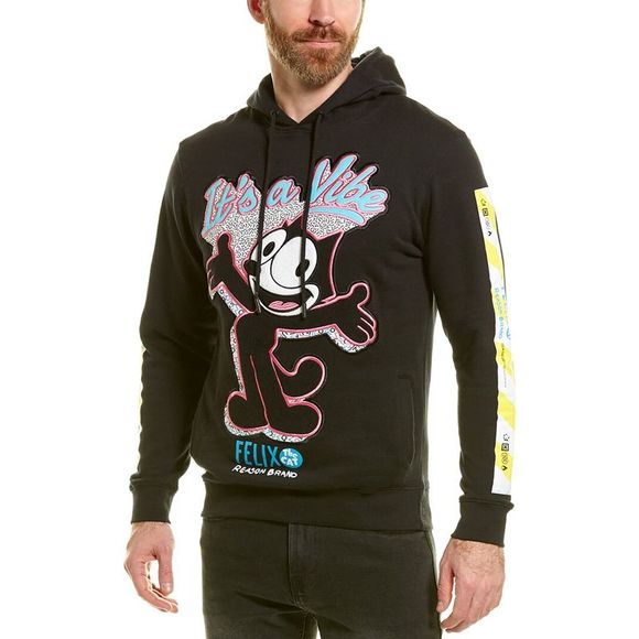 Reason | Shirts | Reason Mens Clothing Felix Made It Hoodie Black ...